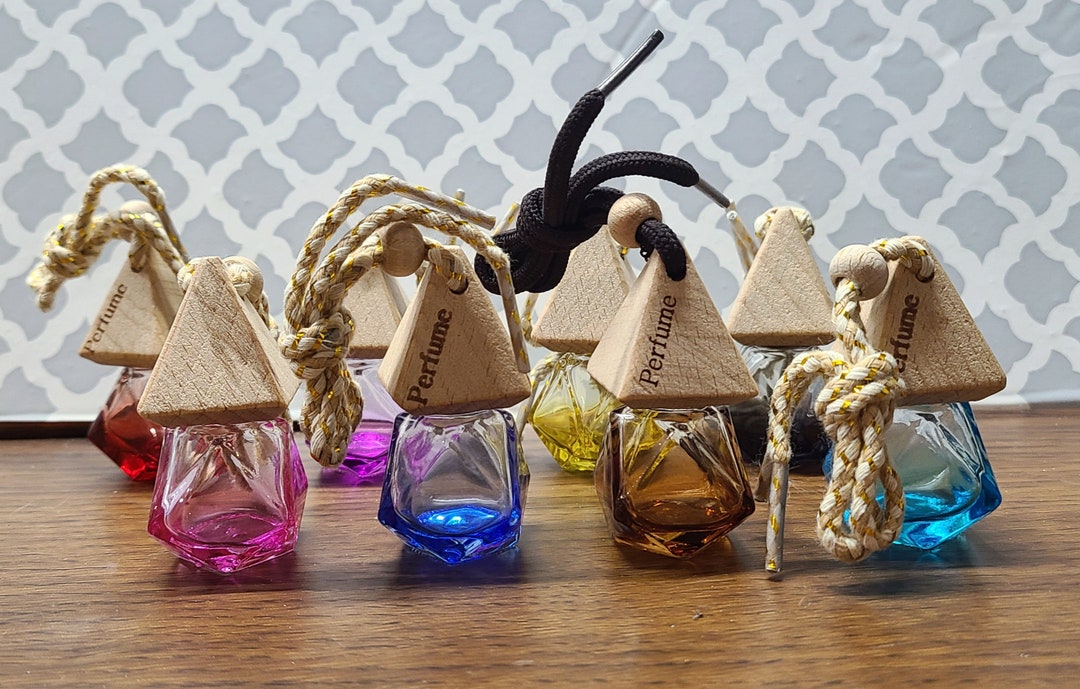 Hanging Car Diffusing Air Freshener, Two Toned. *choose Color and ...