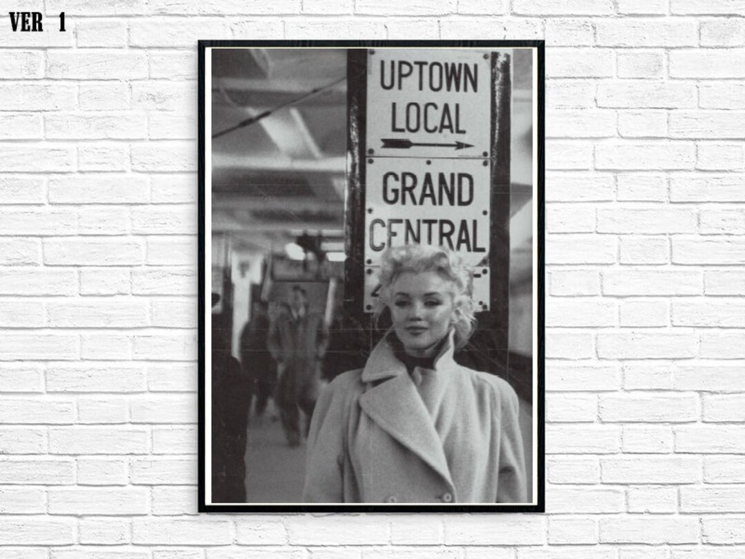 POSTER 101 Marilyn Monroe - Etsy