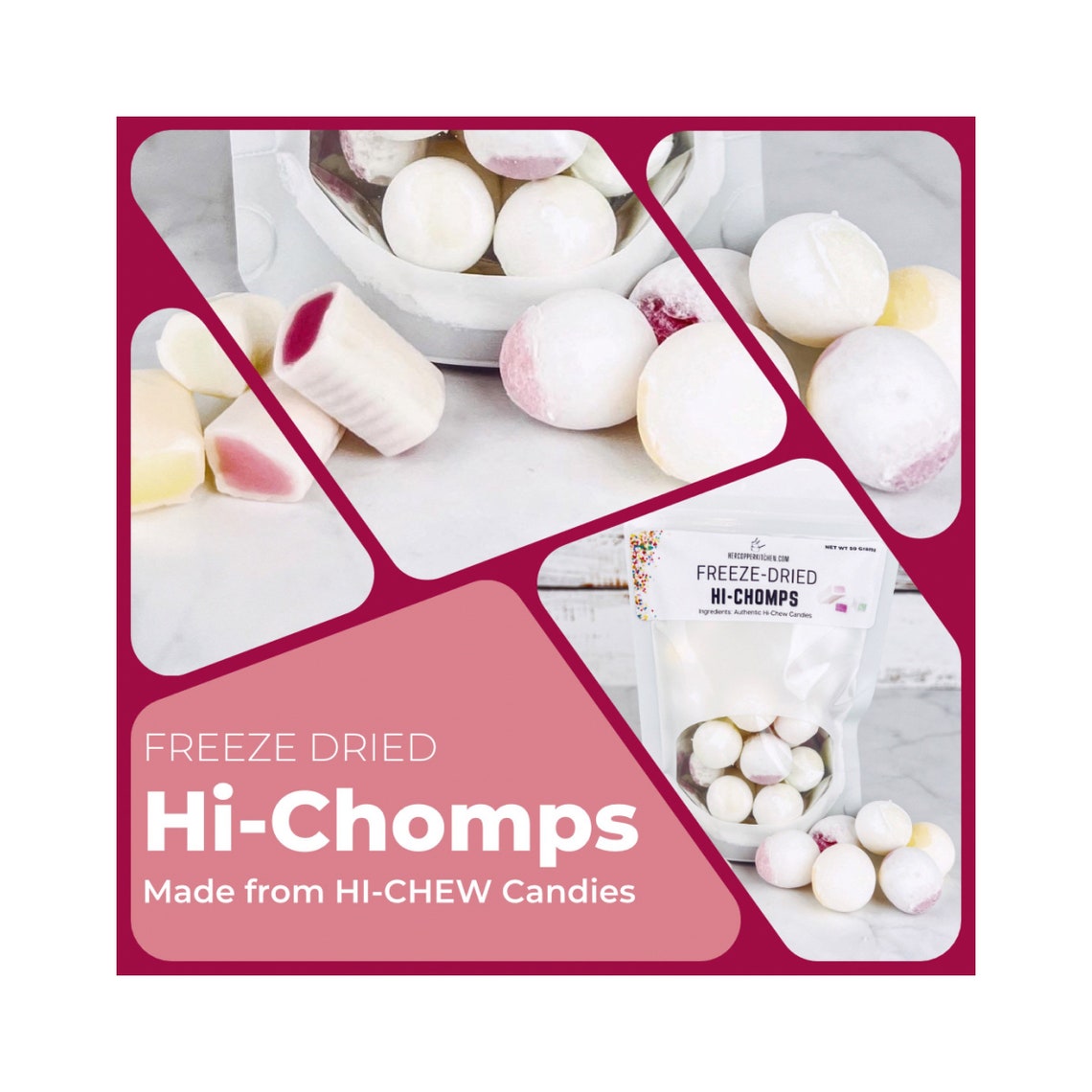 Freeze Dried HI-CHOMP hi-chew Candies - Etsy