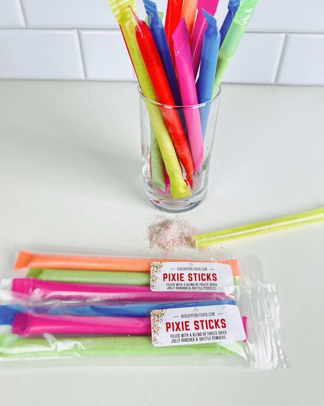 Freeze Dried Candy Dust PIXIE STICKS - Etsy