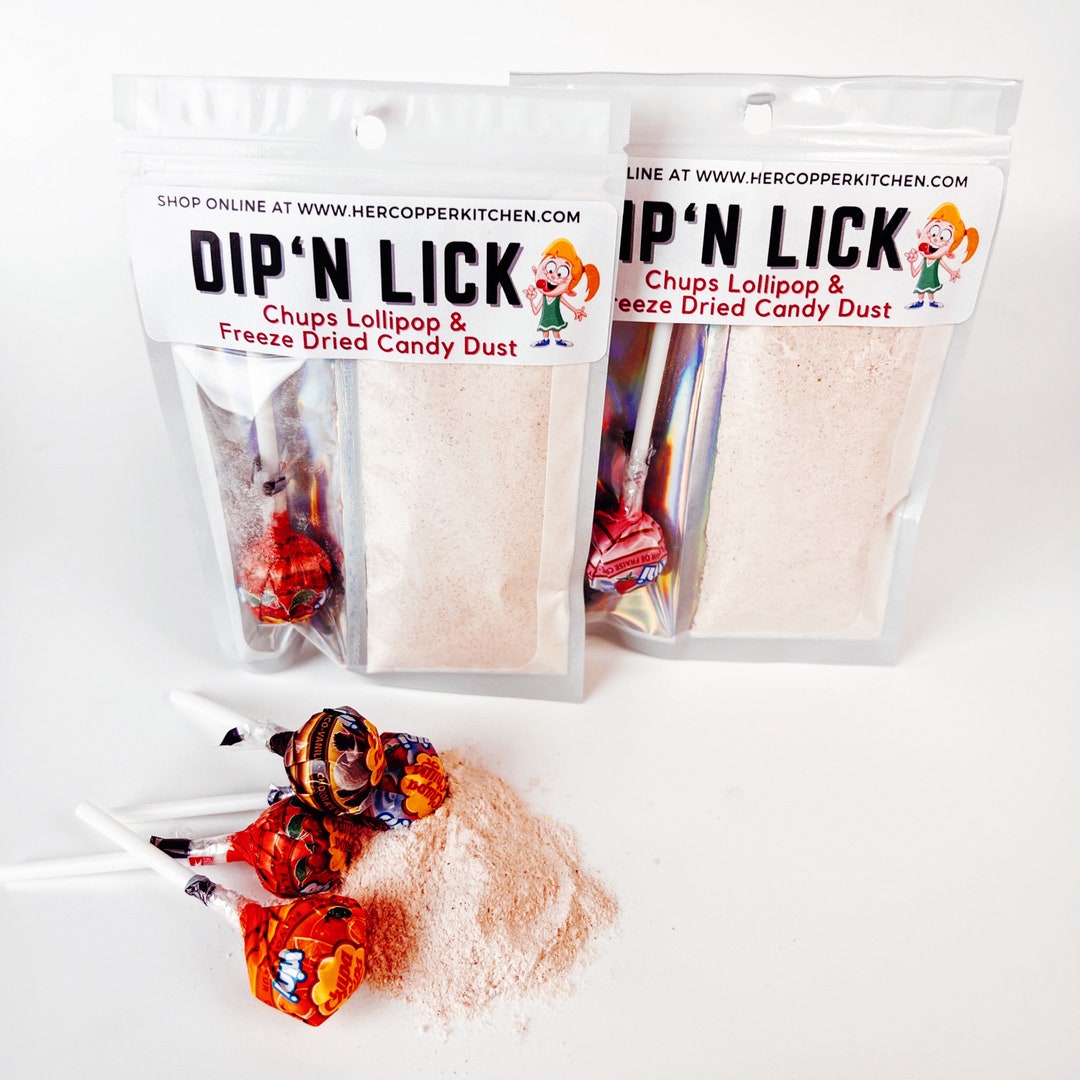 Lollipop DIP N LICK Candy Party Favor - Etsy