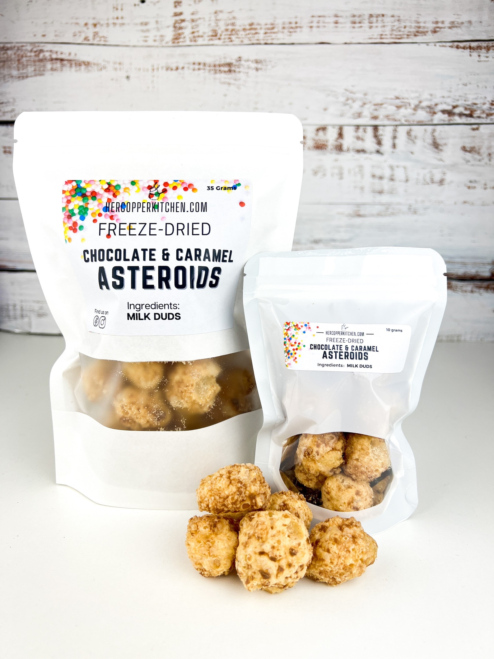 FREEZE DRIED Chocolate Caramel Asteroid Puffs Candy Treats - Etsy Canada