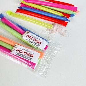 Freeze Dried Candy Dust PIXIE STICKS - Etsy