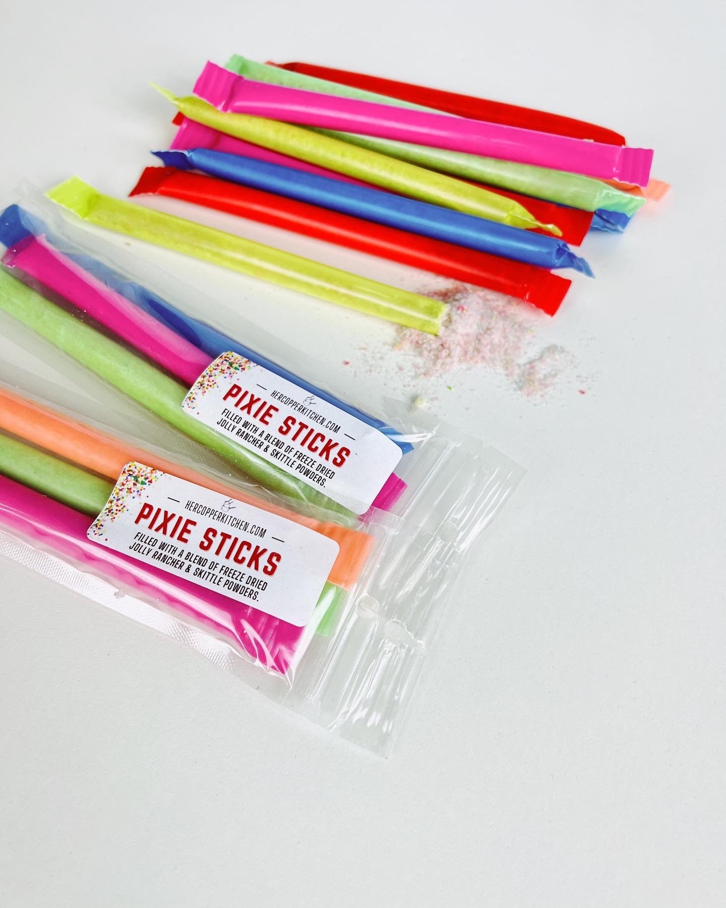 Freeze Dried Candy Dust PIXIE STICKS - Etsy