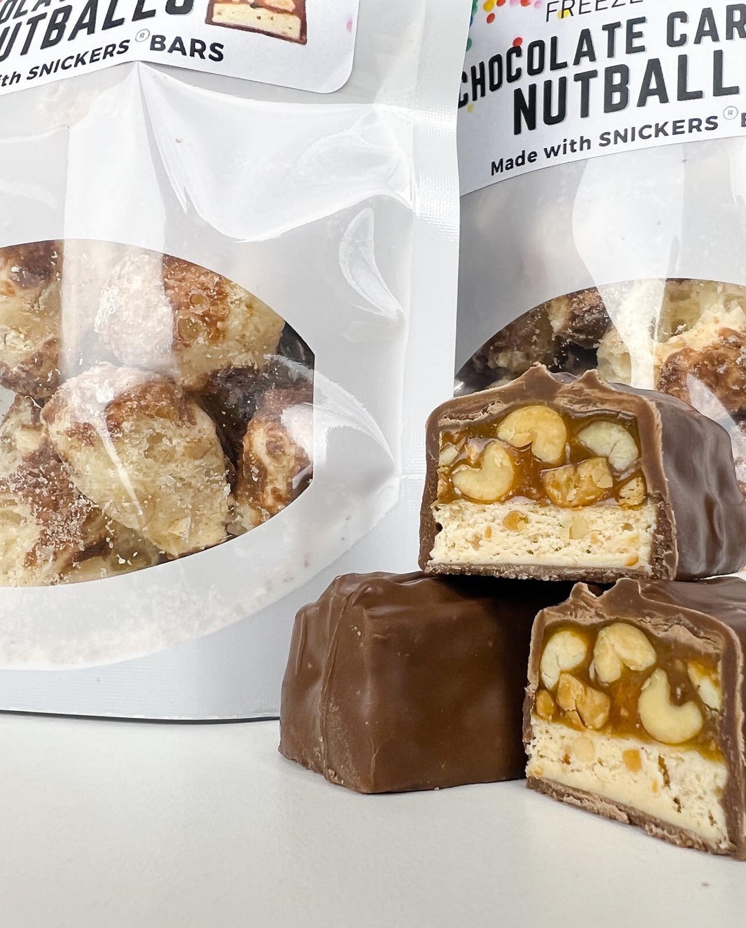 CARAMEL NUTBALLS made With Snickers® Chocolate Bars - Etsy