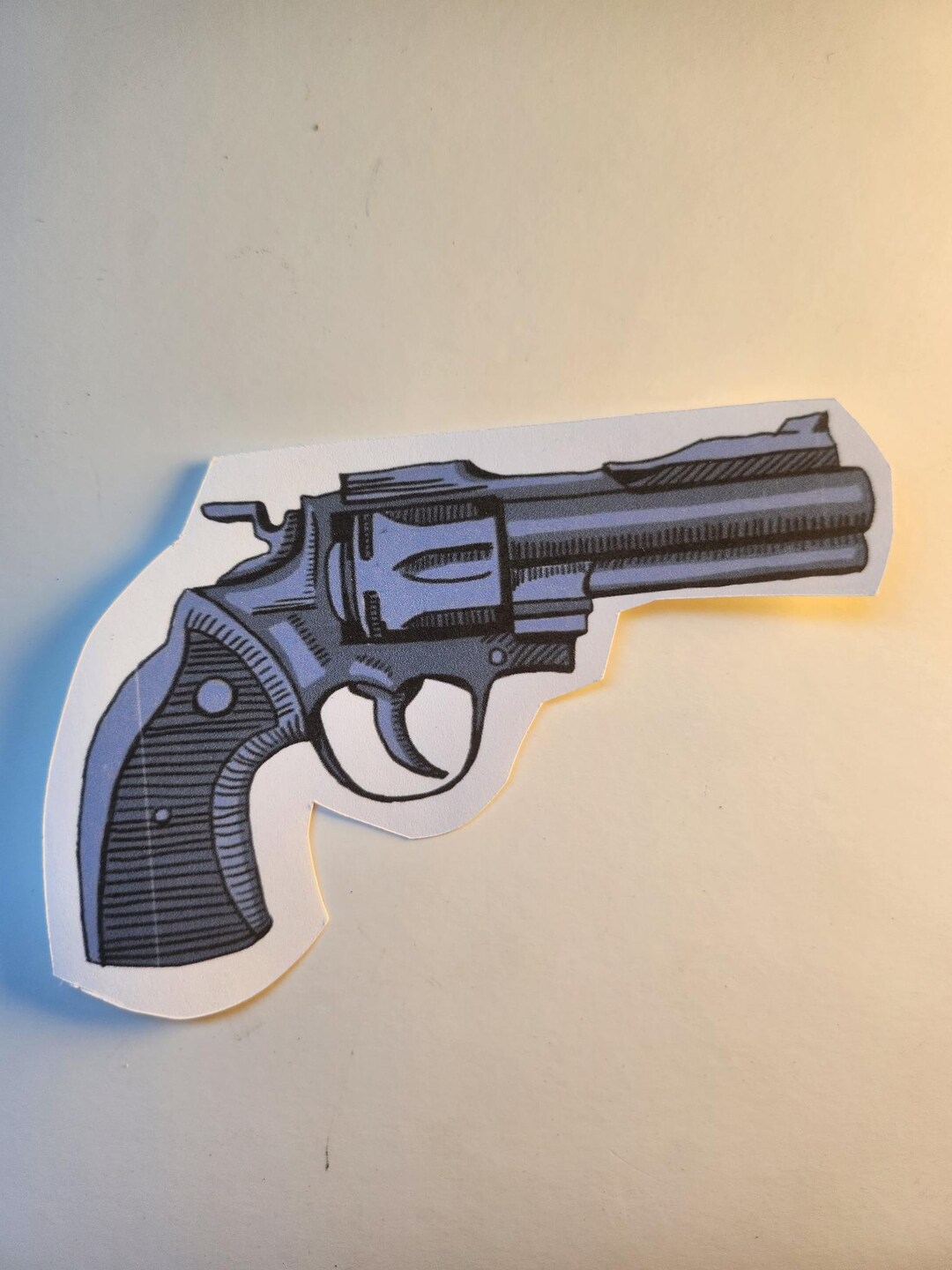 Cowboy Revolver Sticker - Etsy
