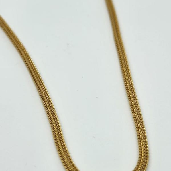 22kt Gold Chain - Etsy
