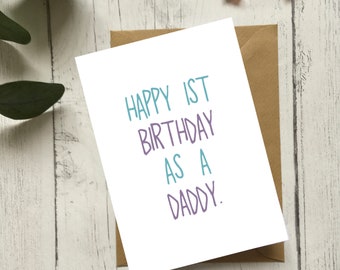 Baby daddy card | Etsy