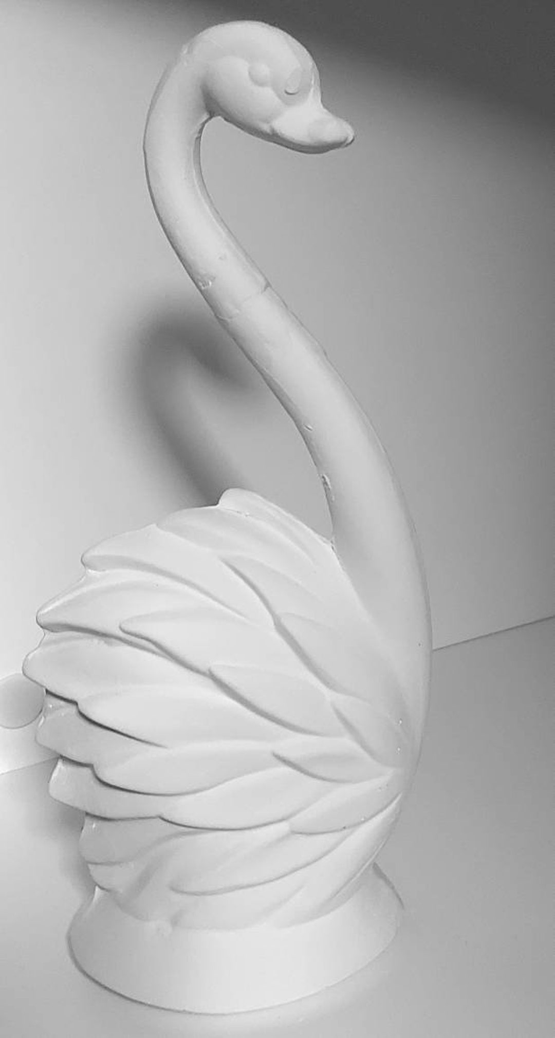 Ceramic or Plaster Swan,lighted/smoking Swan,paint Party Gift ...