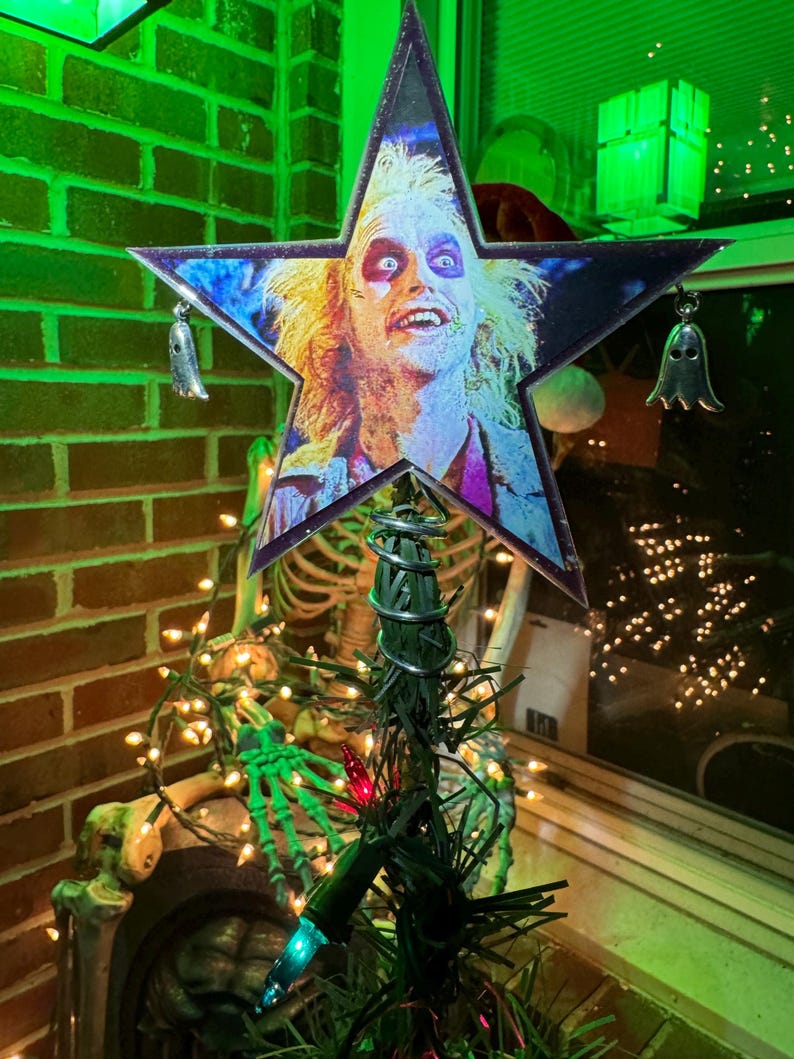 Beetle Beverage Christmas Tree Topper - Etsy