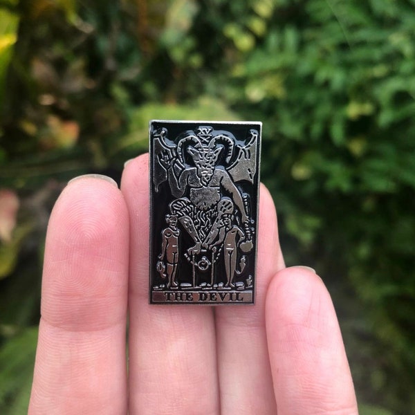 Devil Pin - Etsy