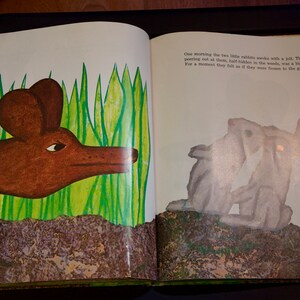 In the Rabbit Garden Leo Lionni Vintage Children's Book 1975 - Etsy