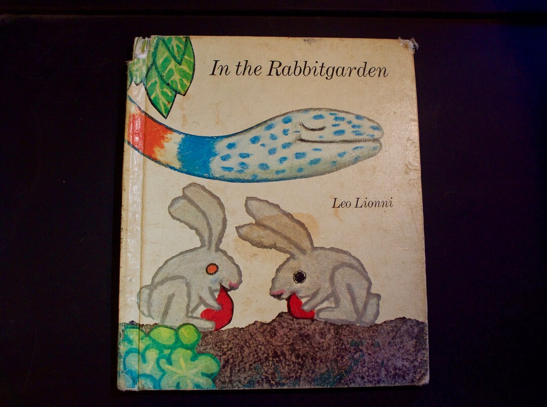 In the Rabbit Garden - Leo Lionni - Vintage Children's Book- 1975 - - Etsy