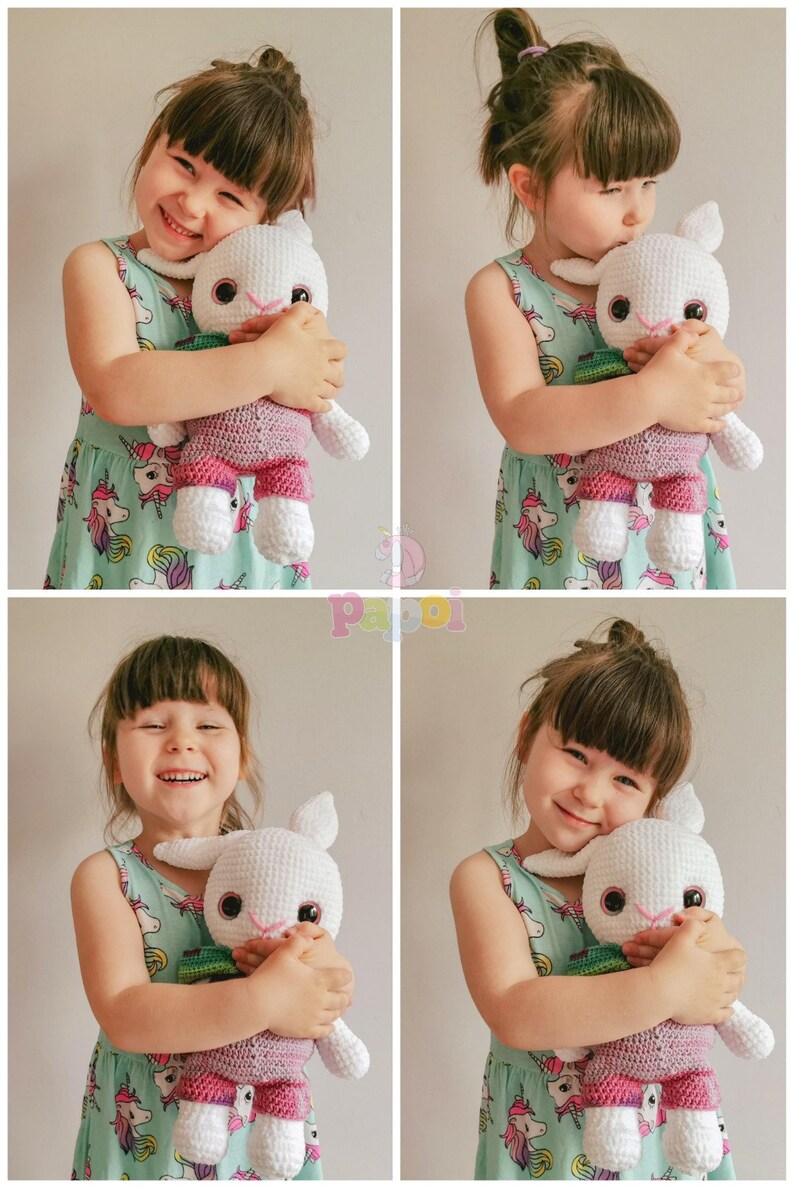 Unibear and Mr. Rabbit Amigurumi Pattern - Etsy