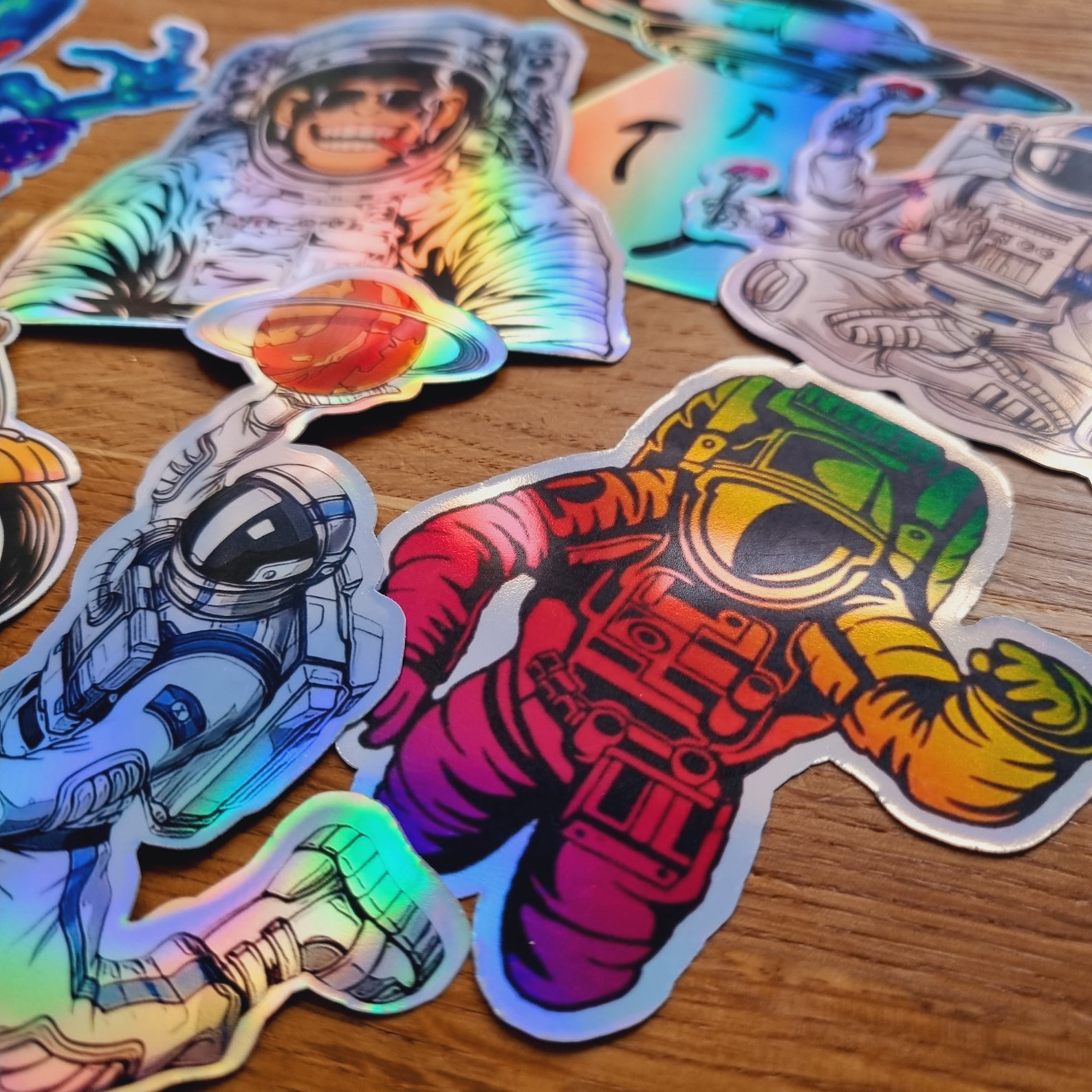 Space Chimp Sticker//astronaut Stickers//spaceships//astronaut | Etsy