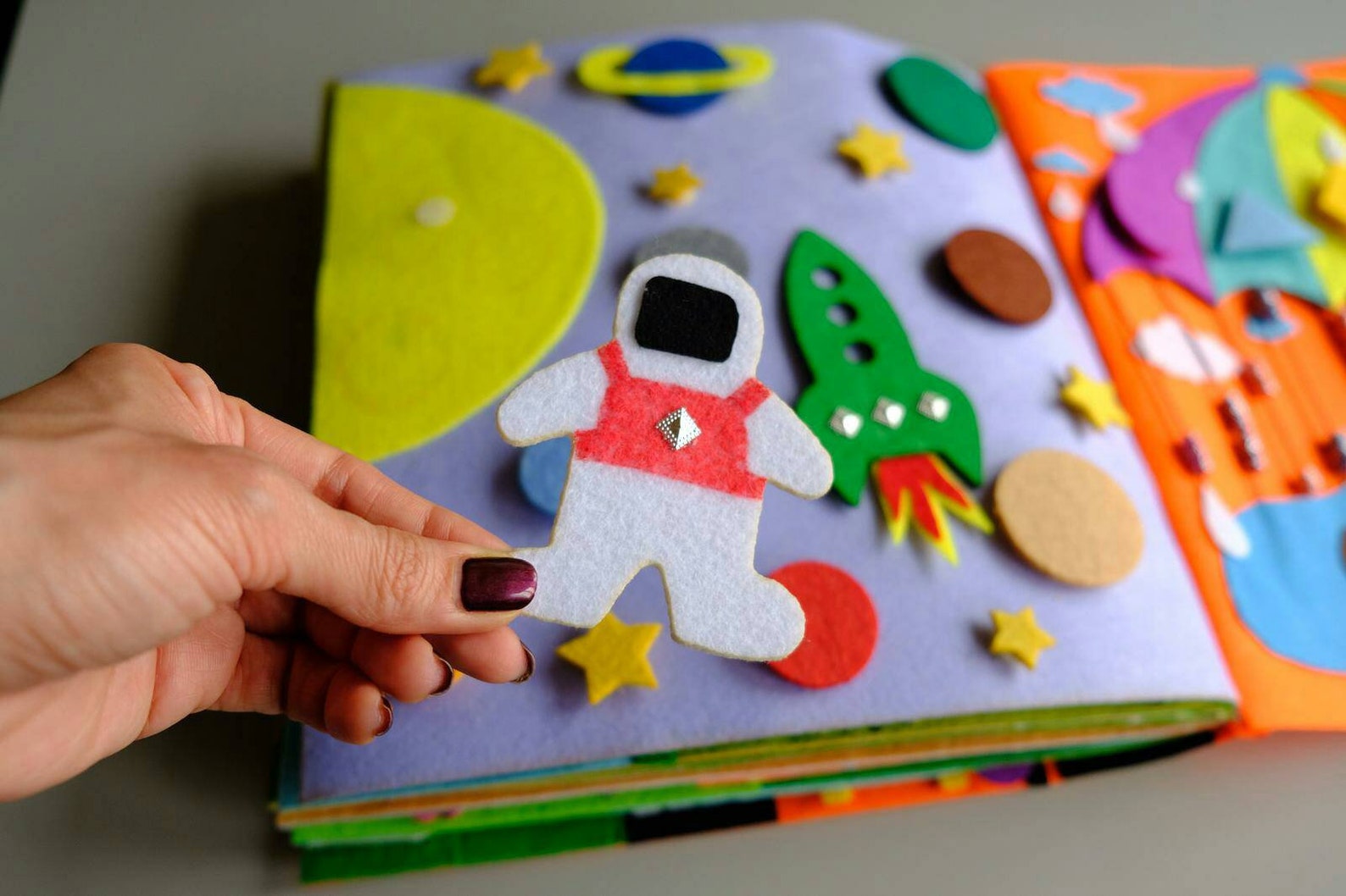 Quiet Book for Girl Quiet Book Toddler Quiet Book Girl Gift Book Soft ...