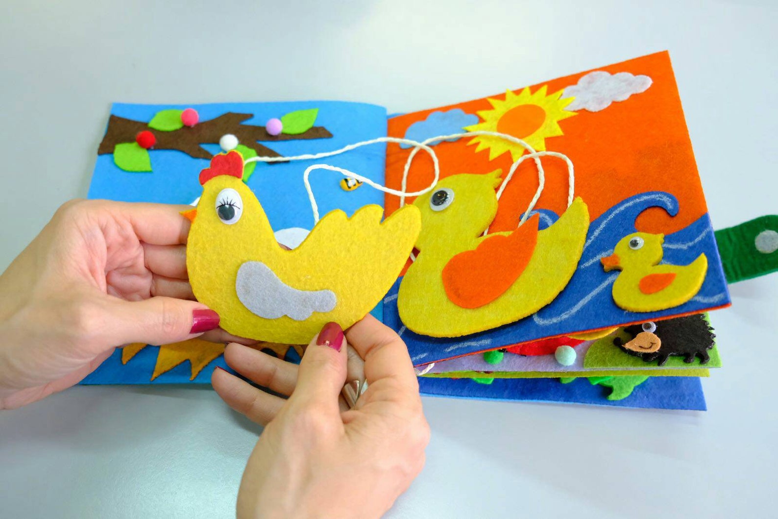 Baby Felt Quiet Book Felt Toy Baby Book Travel Toy Soft Book - Etsy