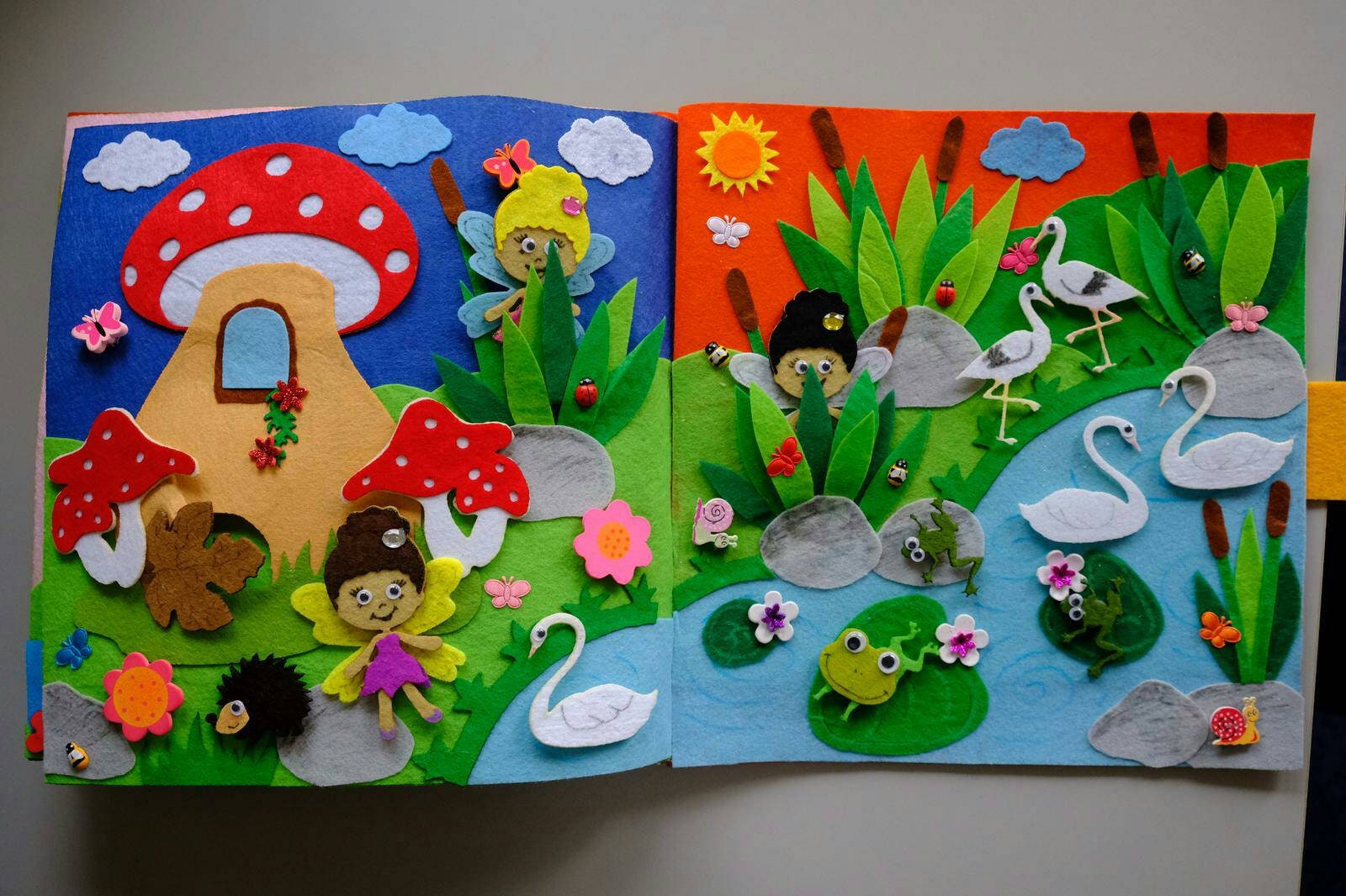 Quiet Book for Girl Quiet Book Toddler Quiet Book Girl Gift Book Soft ...