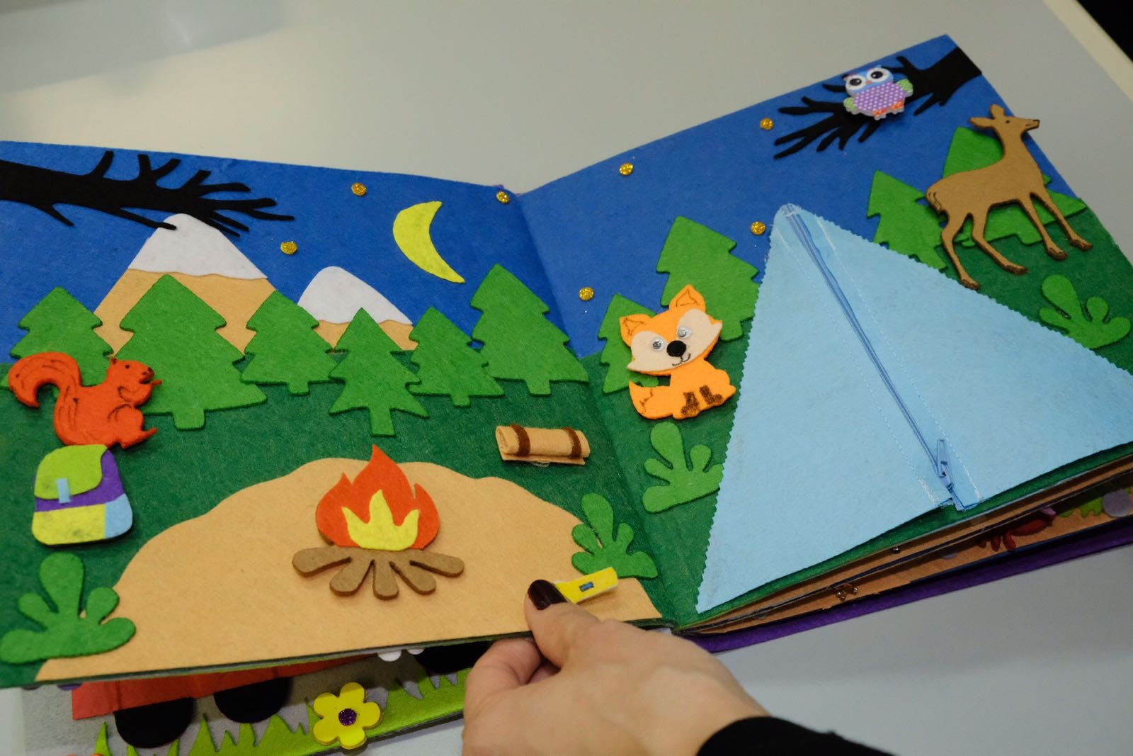 Quiet Book for Girls Felt Book Toddlers Book Felt Toy Gift for Children ...