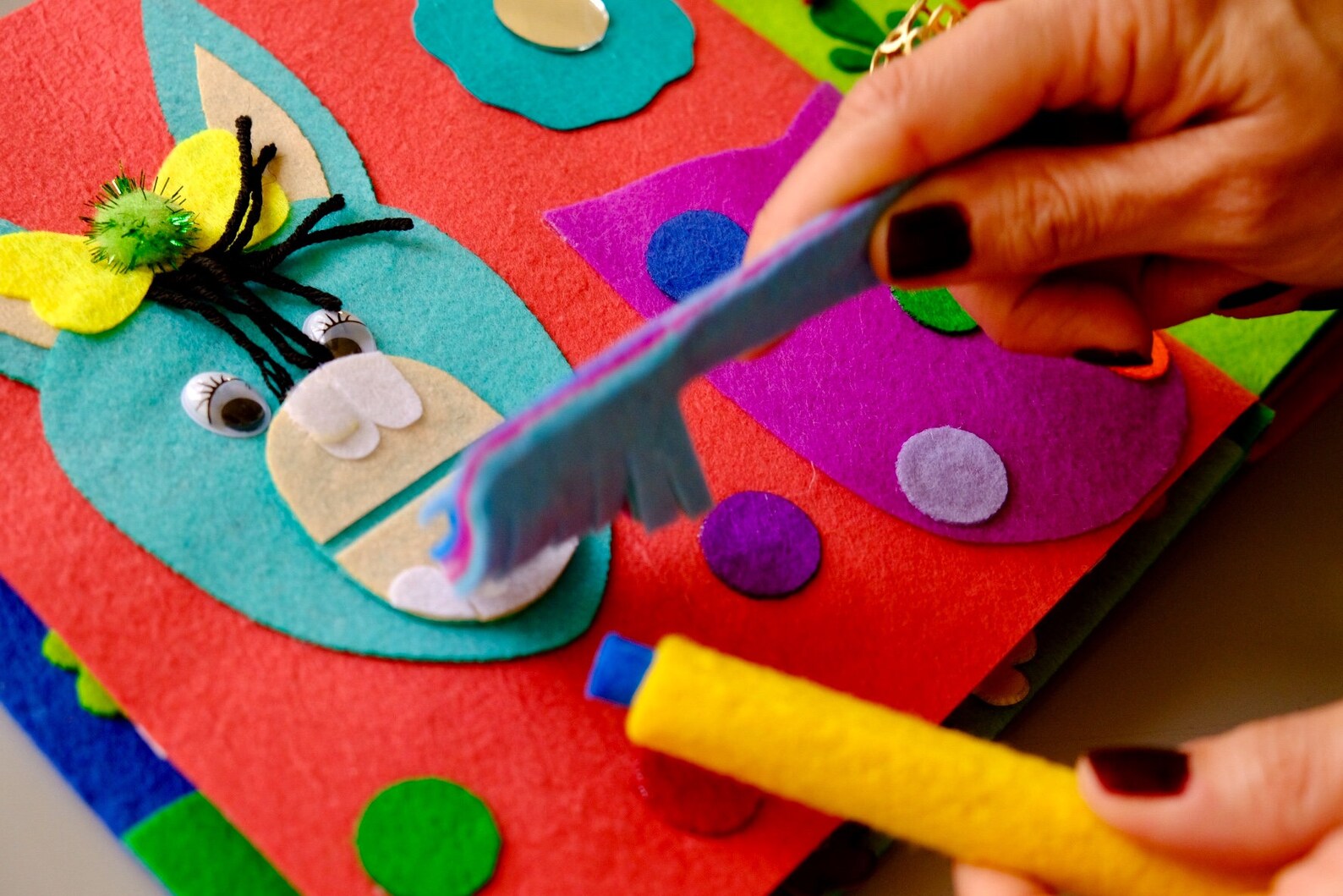 Childrens Quiet Book, Busy Book, Quiet Book, Educational Toy , Motor ...