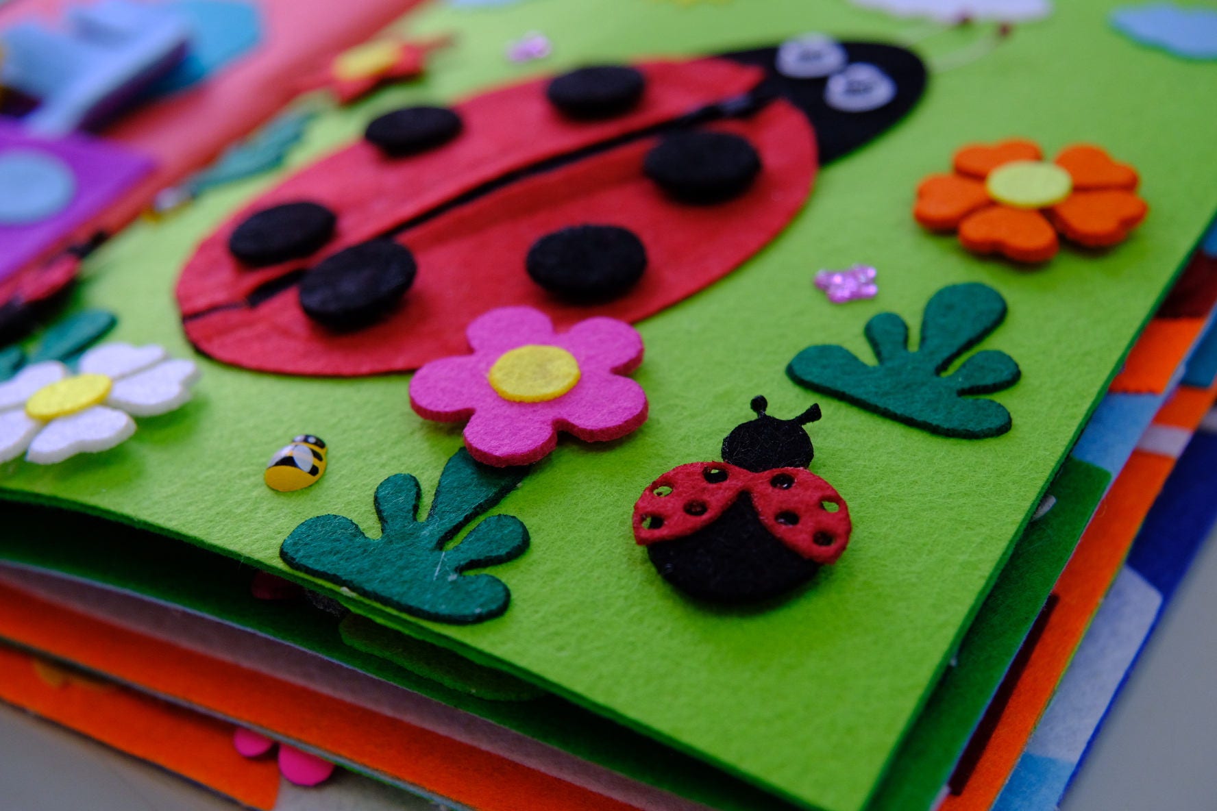 Quiet Book for Girls Felt Book Toddlers Book Felt Toy Gift for Children ...