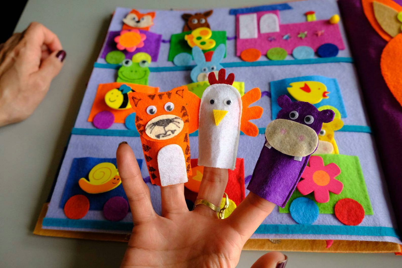 Quiet Book for Girl Quiet Book Toddler Quiet Book Girl Gift Book Soft ...