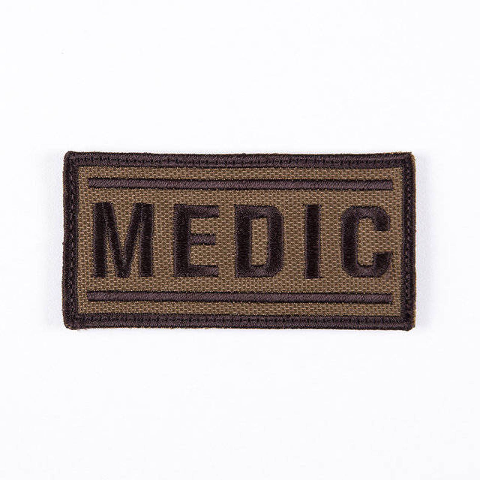 Embroidered PATCH MEDIC | Etsy