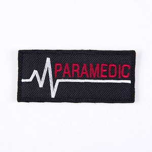 Embroidered PATCH "paramedic" - Etsy
