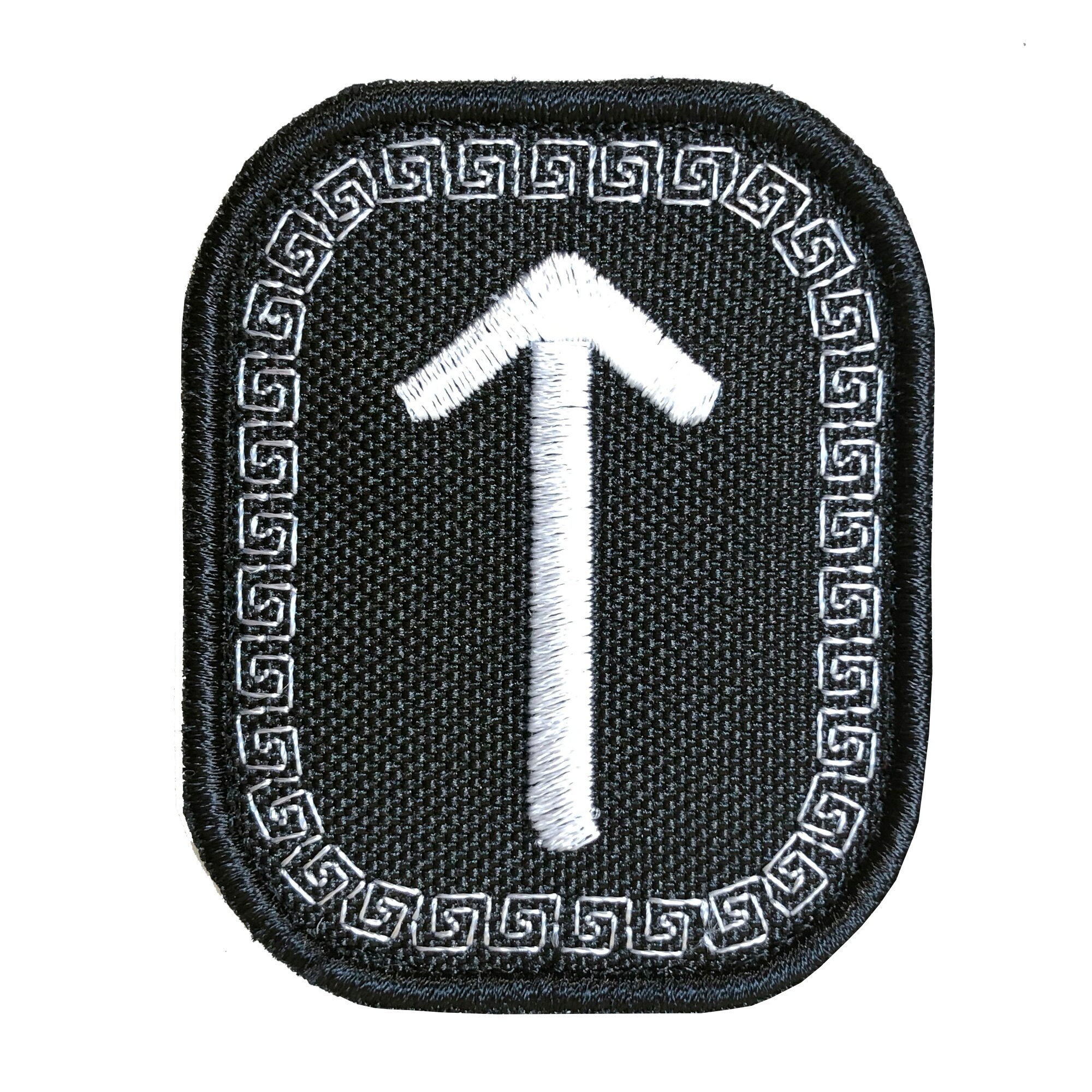 Embroidered PATCH runic Alphabet With Hook and - Etsy