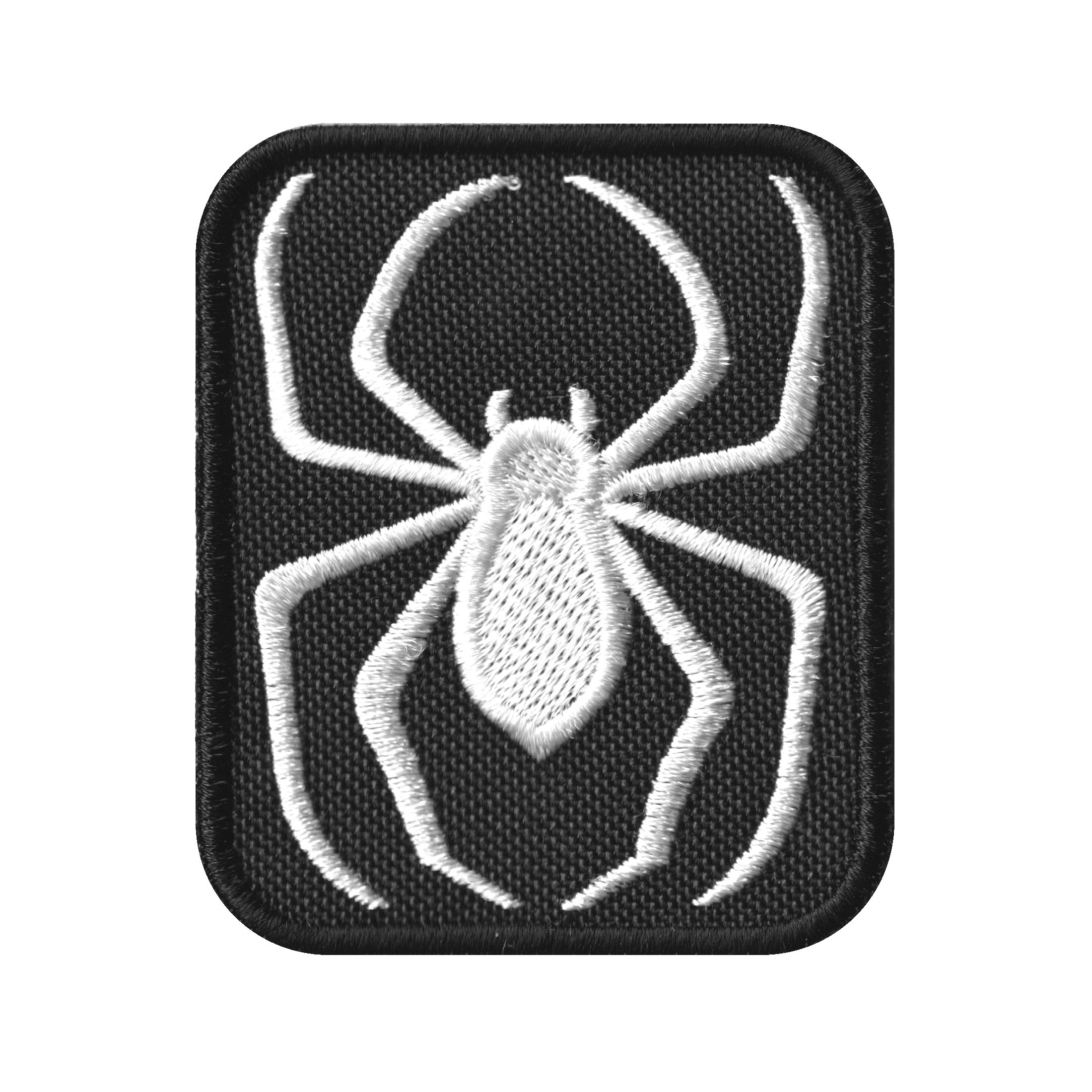 Embroidered PATCH spider With Hook and Loop - Etsy