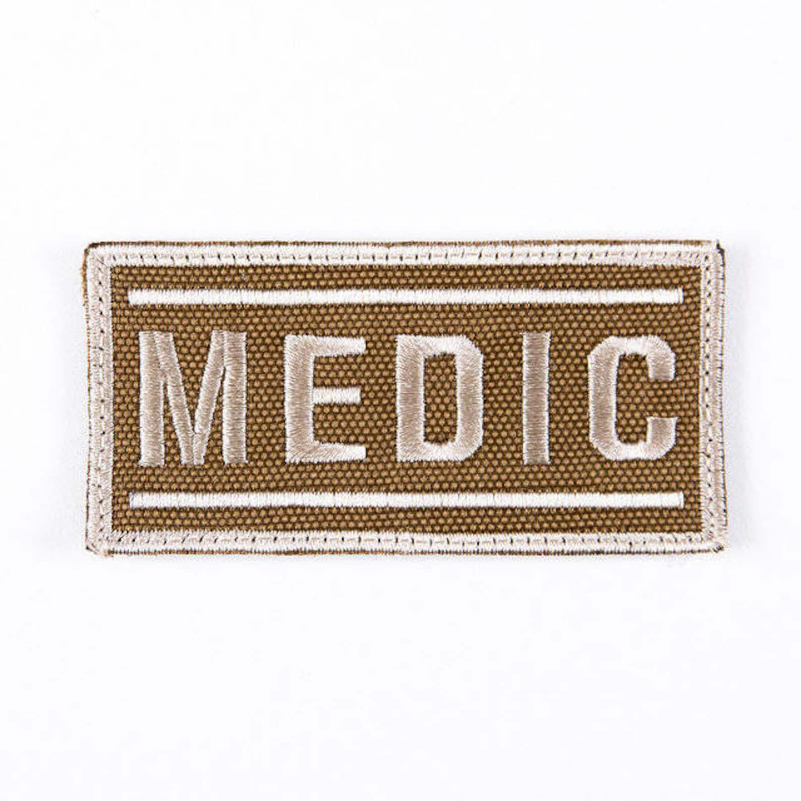 Embroidered PATCH MEDIC | Etsy