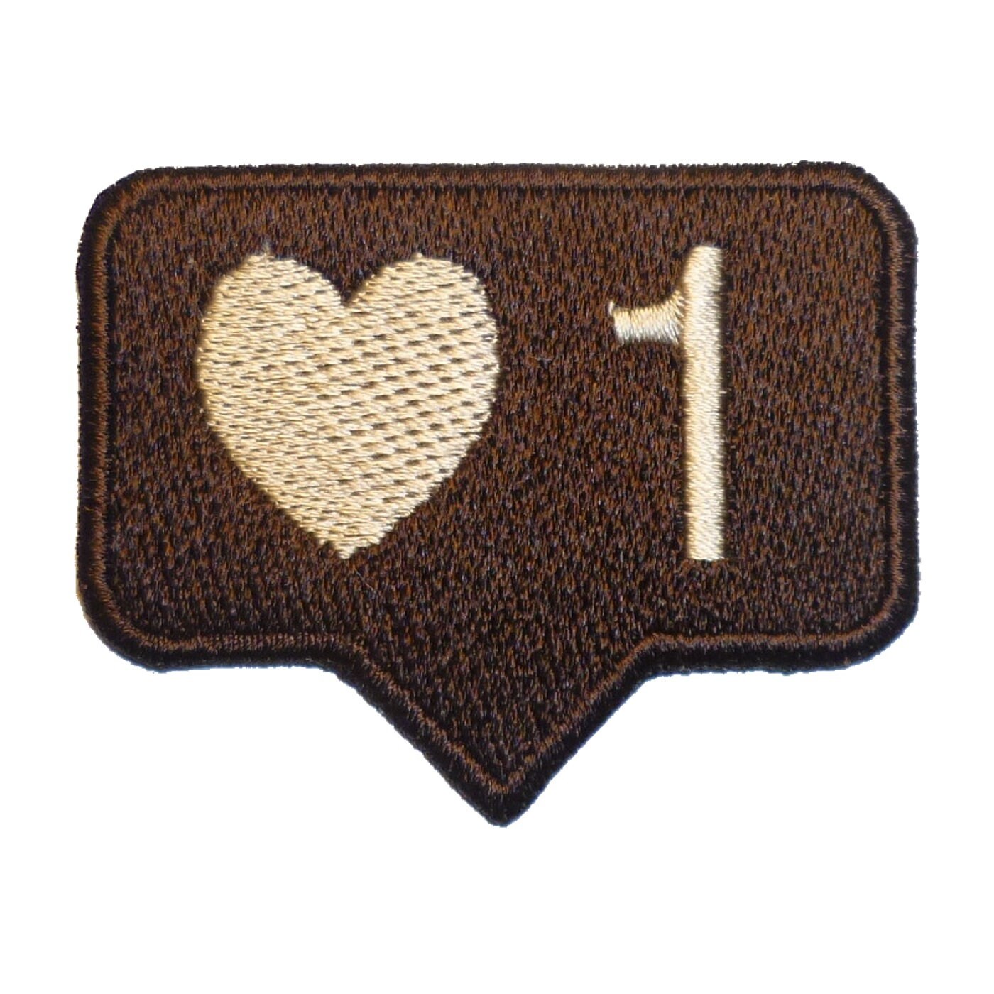 Embroidered PATCH Like With Hook and Loop - Etsy