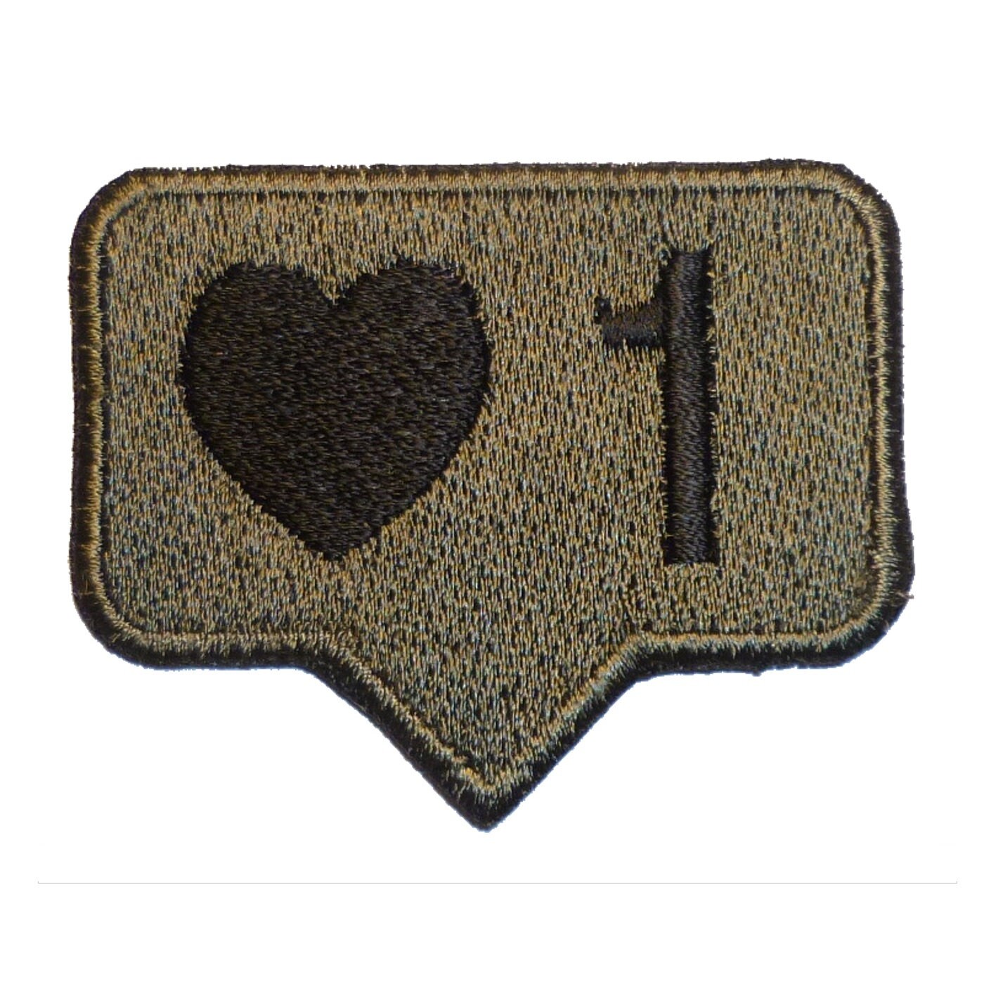 Embroidered PATCH Like With Hook and Loop - Etsy