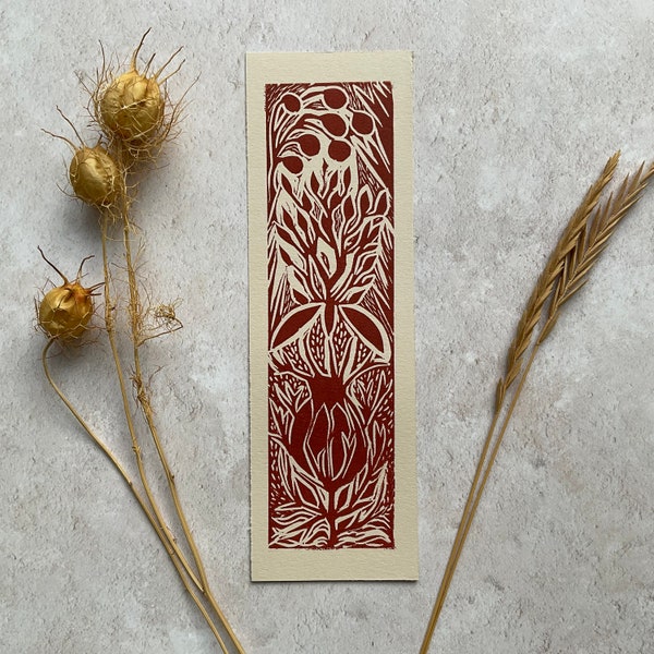 Botanical Bookmark - Etsy
