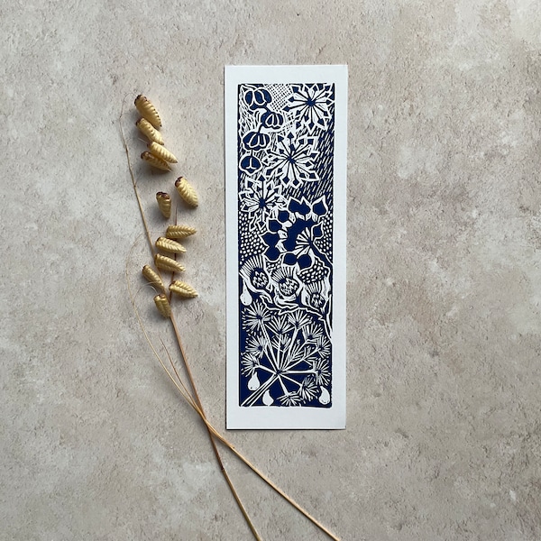 Botanical Bookmark - Etsy