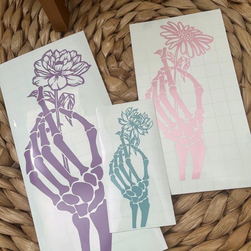 Skeleton Decal - Etsy