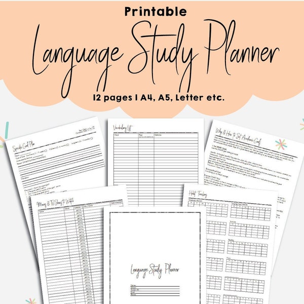 Language Learning - Etsy