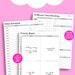 Student Time Management Printable Planner | Study Planning | Time ...