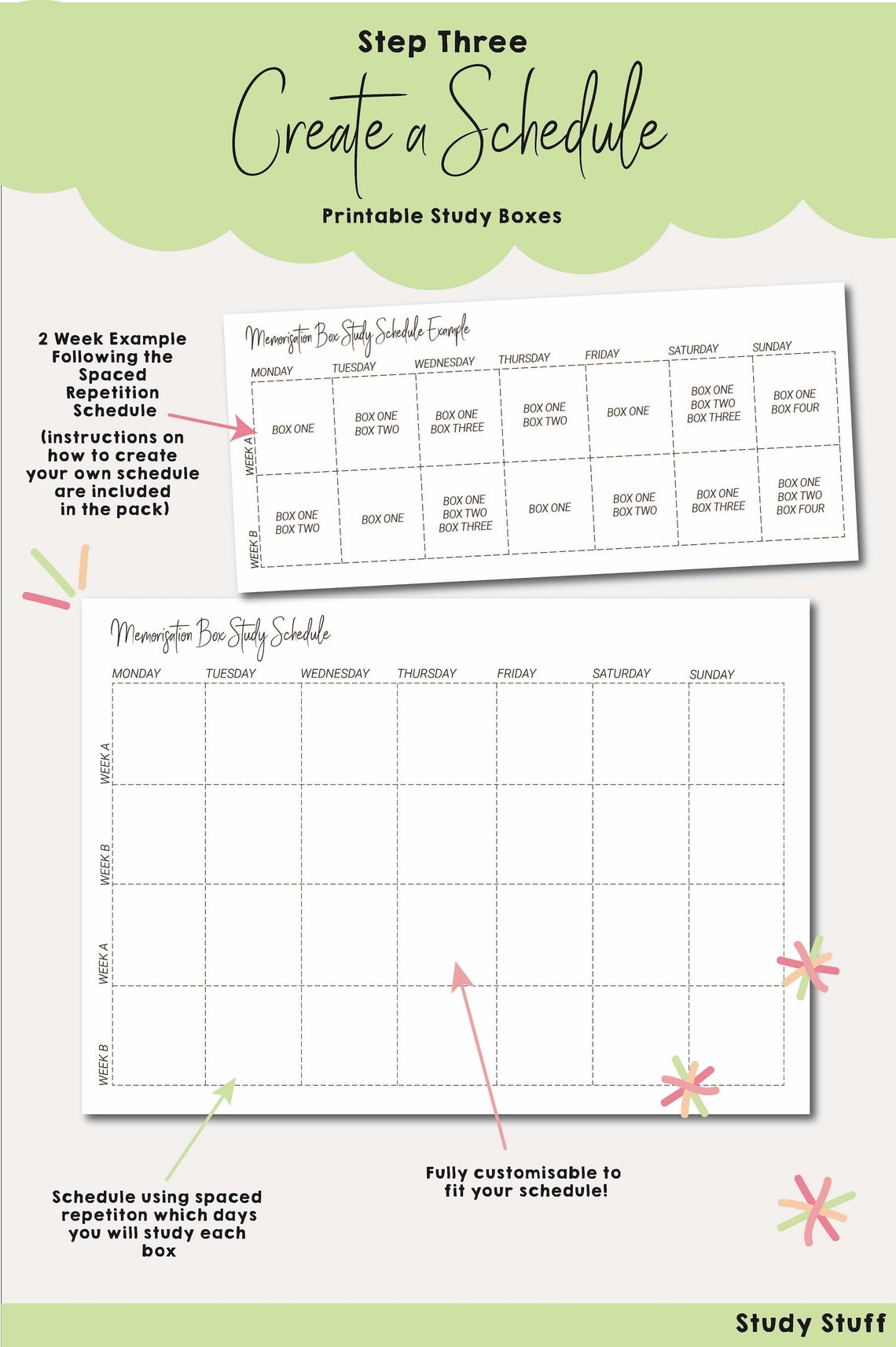 Study Boxes | Spaced Repetition Learning With Printable Index Cards ...