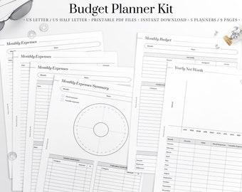 Net Worth Planner | Etsy