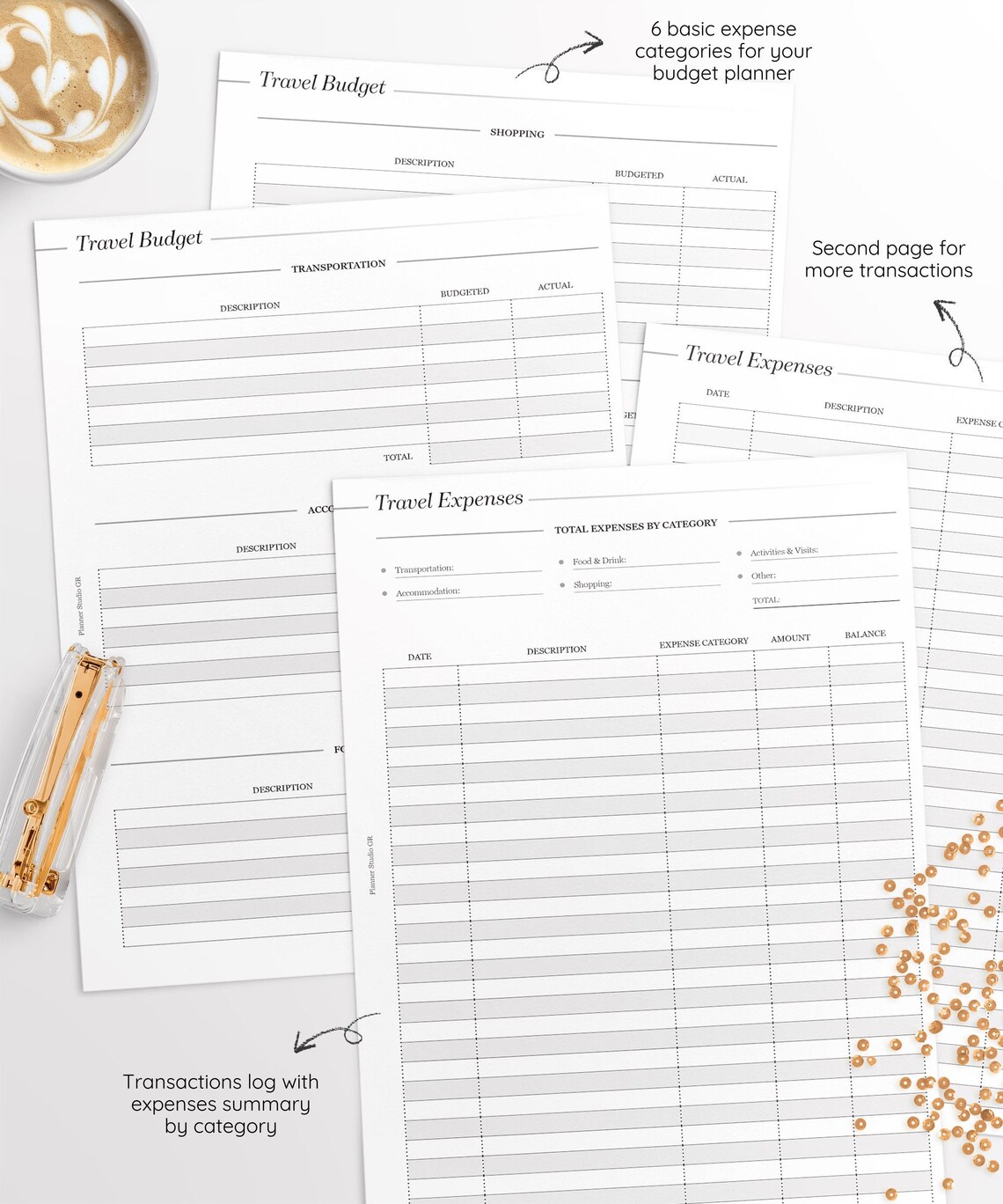 Travel Planner Kit Vacation Planner Holidays Trip Planner - Etsy