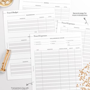 Travel Planner Kit Vacation Planner Holidays Trip Planner - Etsy