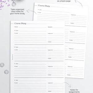 School Starter Kit Student Planner Weekly Schedule Grade - Etsy