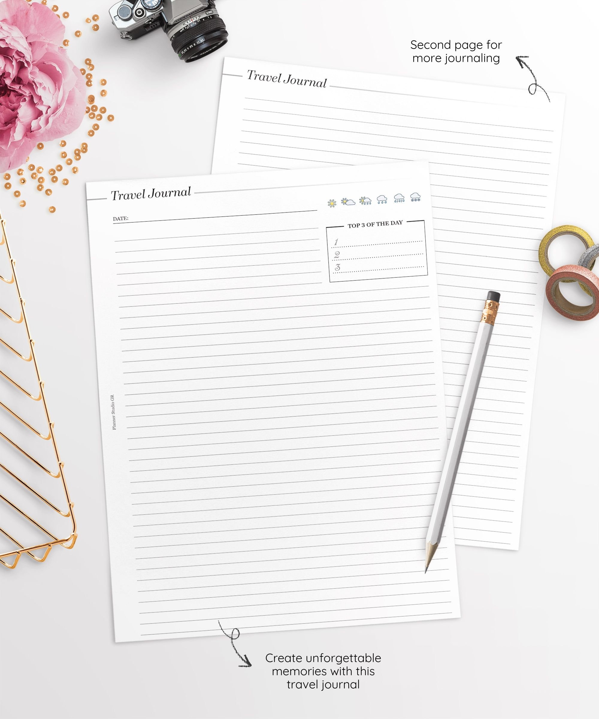 Travel Planner Kit Vacation Planner Holidays Trip Planner - Etsy