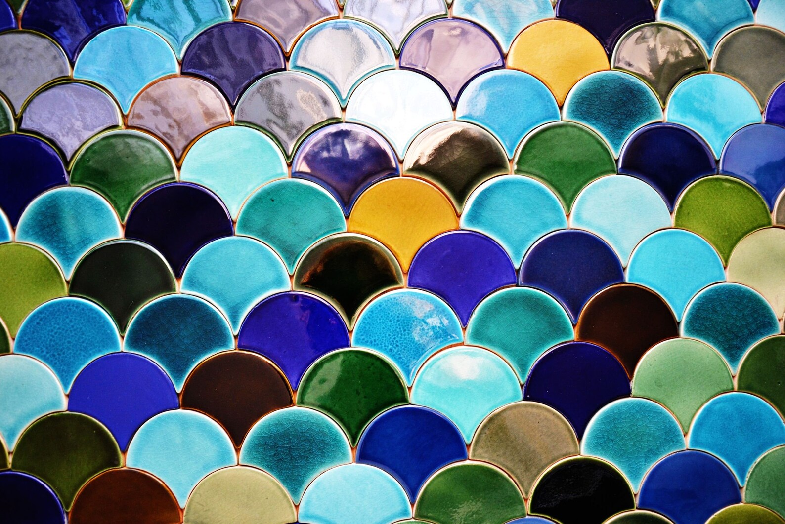 TILES - FISH SCALES #12 - Etsy