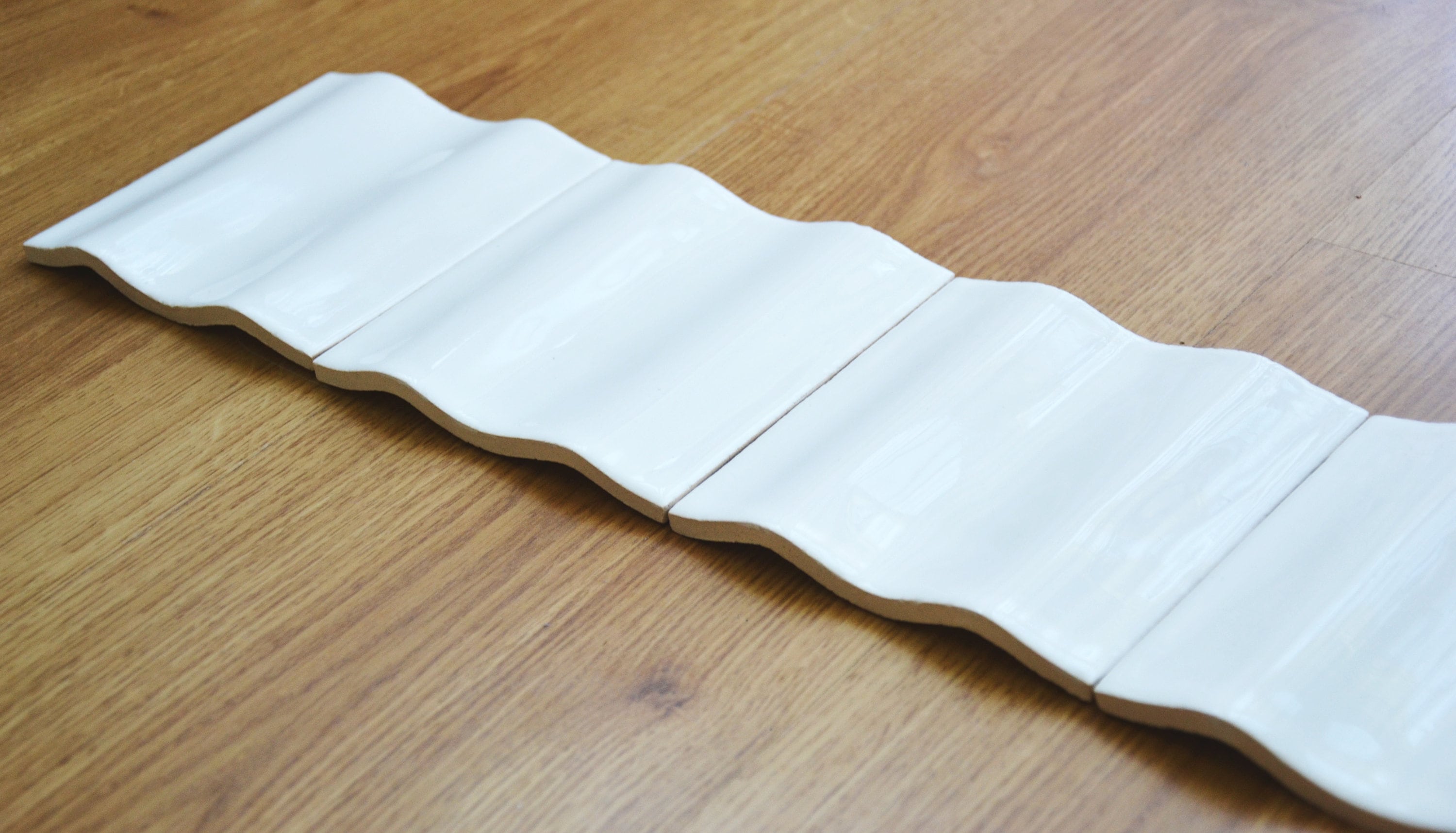 TILES - WHITE WAVE - Etsy