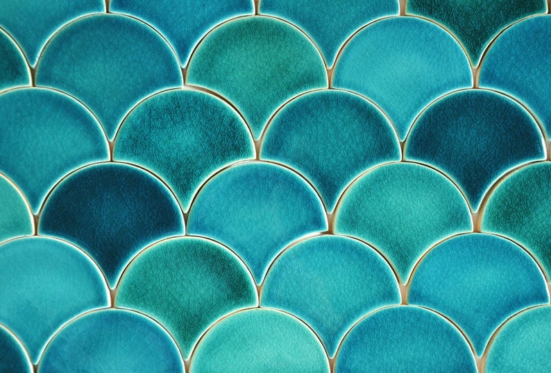 TILES - FISH SCALES #11 - Etsy