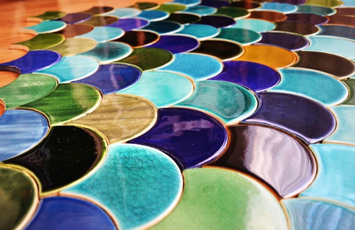 TILES FISH SCALES 12 - Etsy