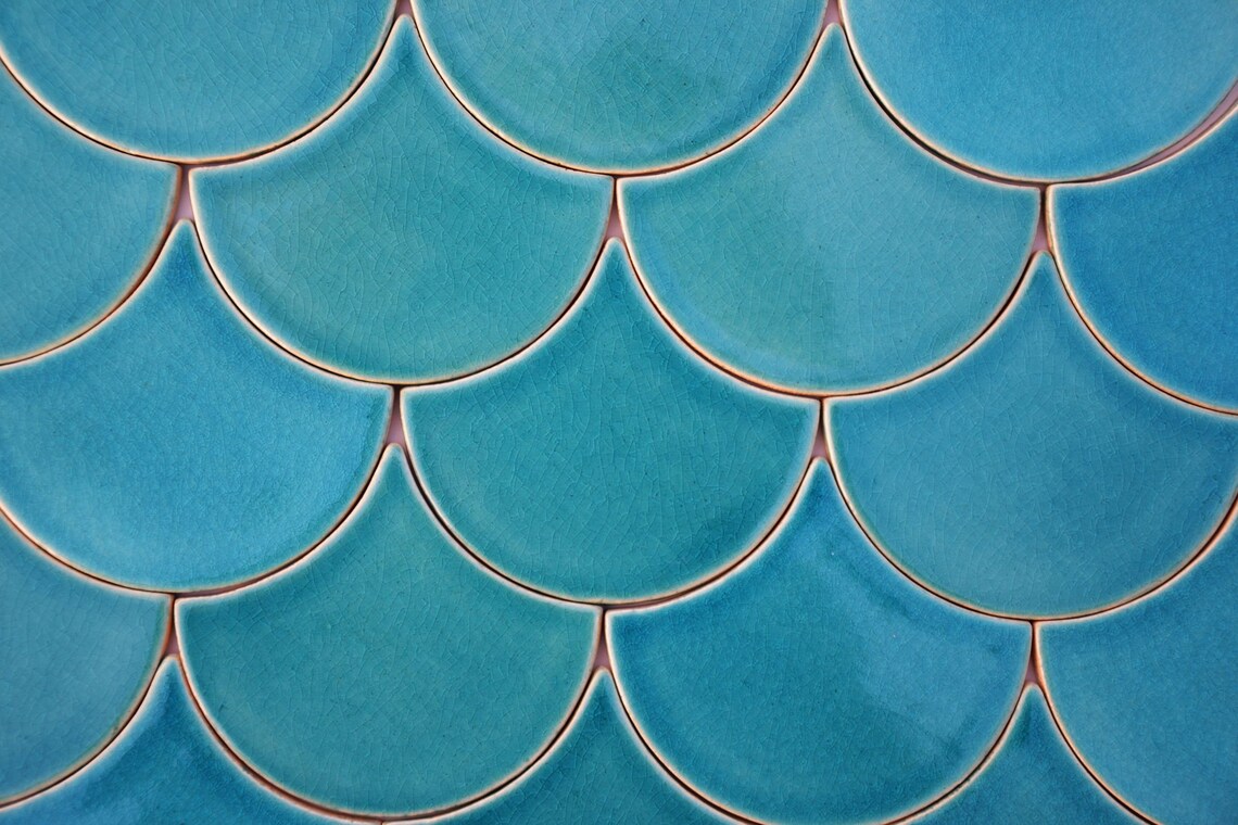 TILES - FISH SCALES #1 - Etsy