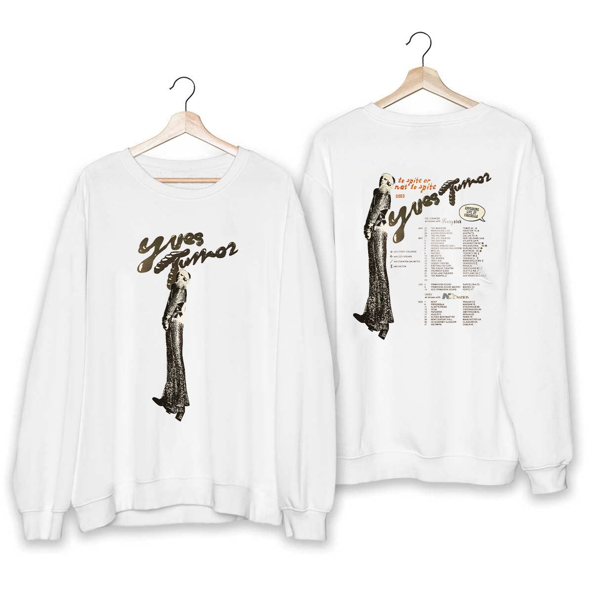 Yves Tumor To Spite Not To Spite World Tour 2023 Shirt sold by Dániel ...